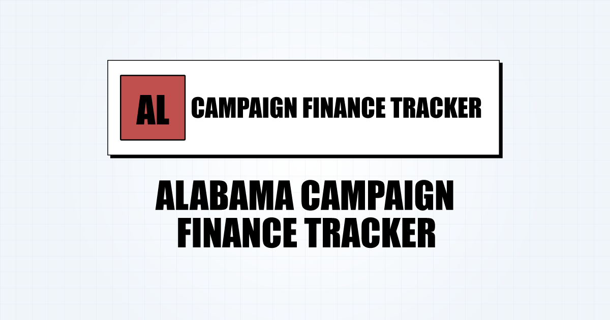 Alabama Campaign Finance Tracker